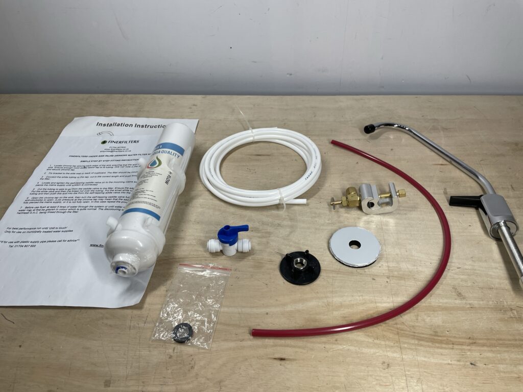 Finerfilters - Under Sink Drinking Water Filter System Including Water ...