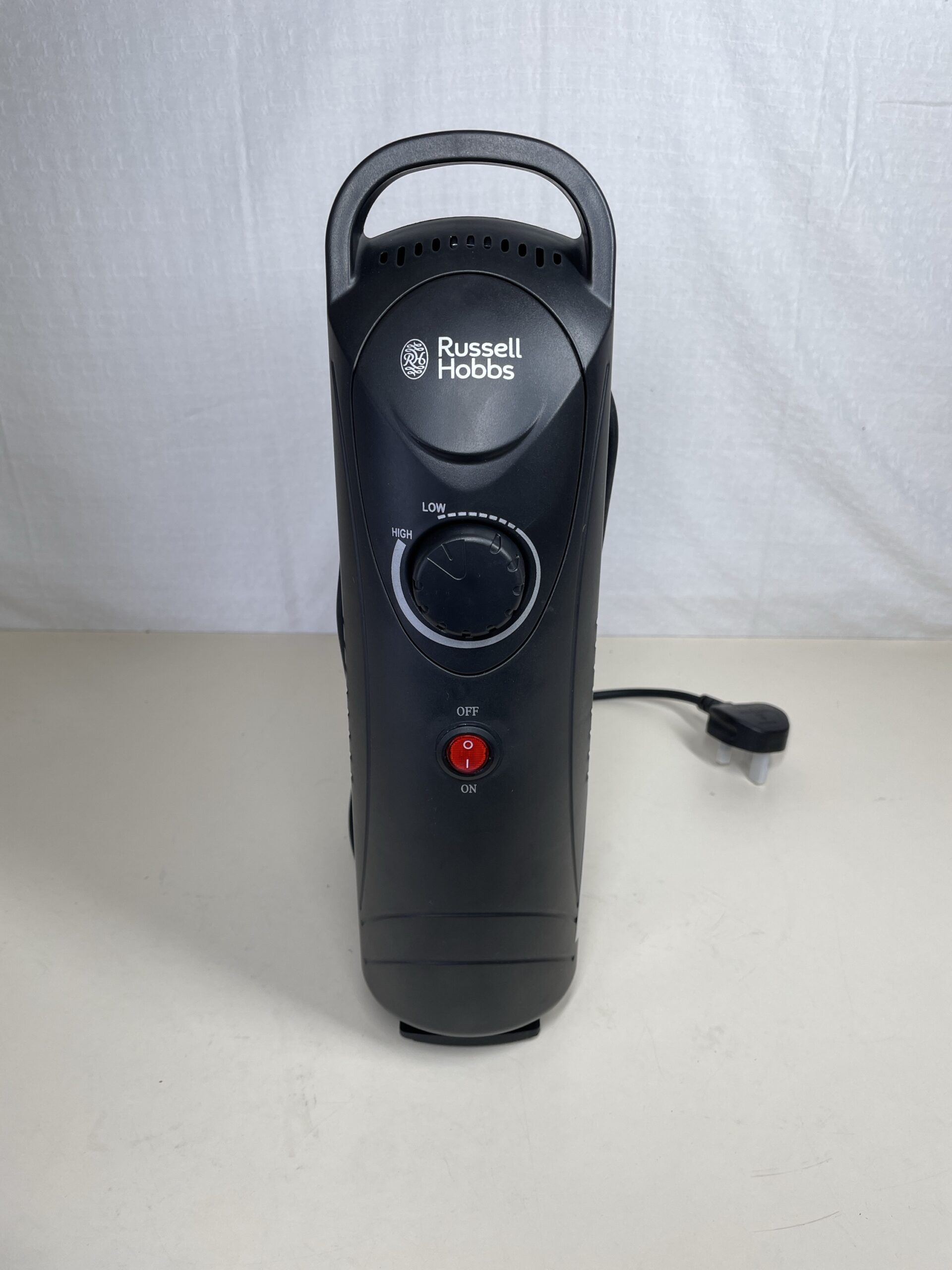 Russell Hobbs 650W Oil Filled Radiator, 5 Fin Portable Electric Heater ...